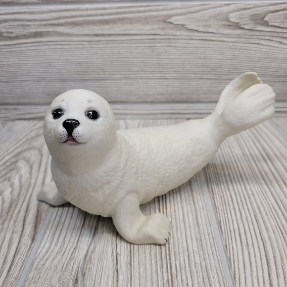 Lenox | Accents | Lenox Harp Seal Lion Pup Otter Figurine 993 Porcelain ...
